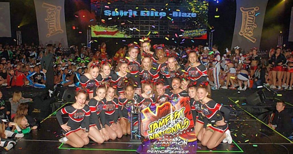 Spirit Elite Cheerleading brings home 3 national championships