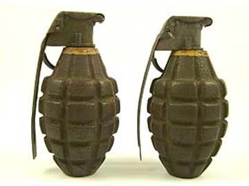 Firewood explodes; World War II grenade buried inside