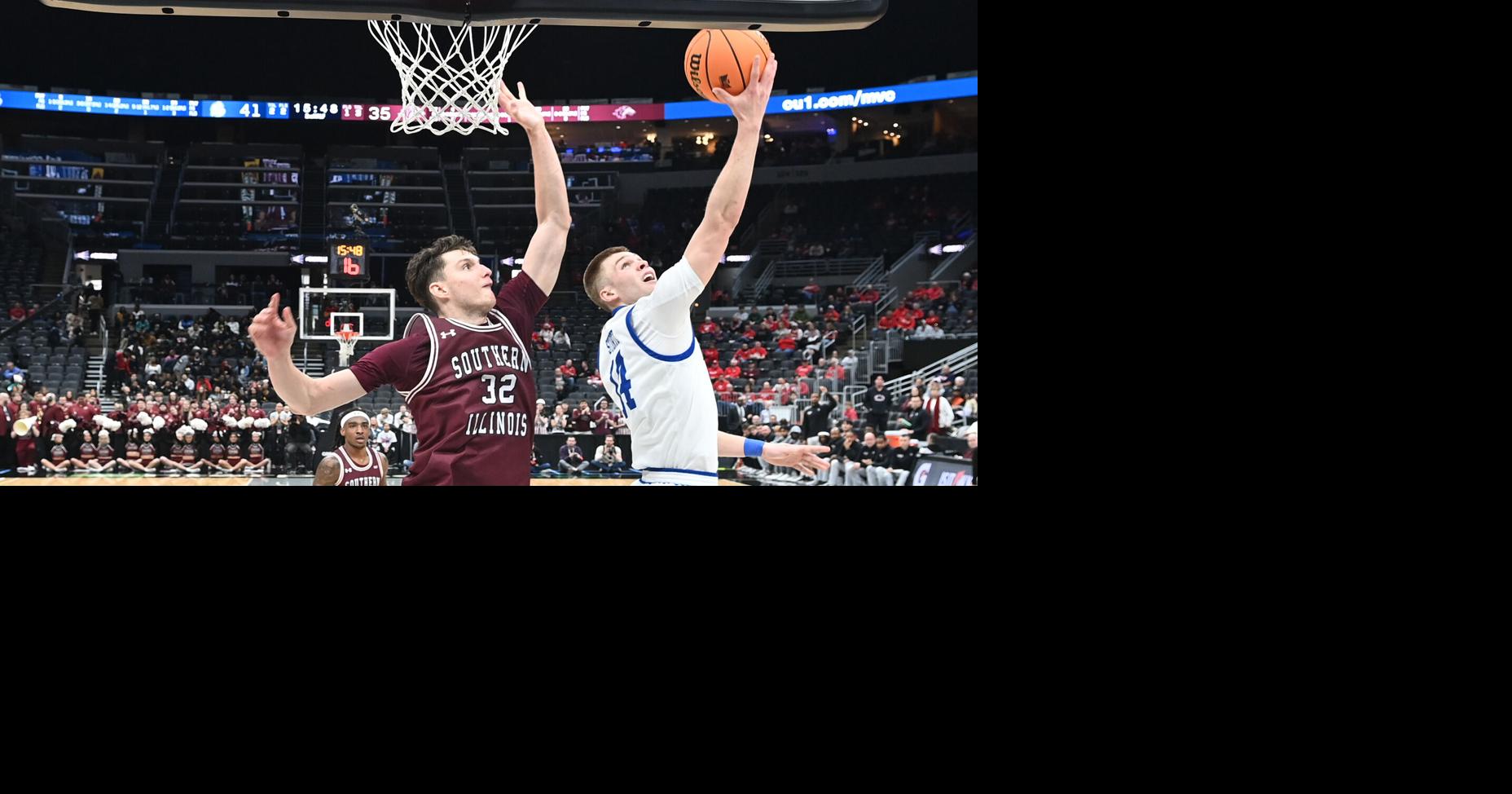 No. 1 seed Drake rolls to Arch Madness rout of Salukis