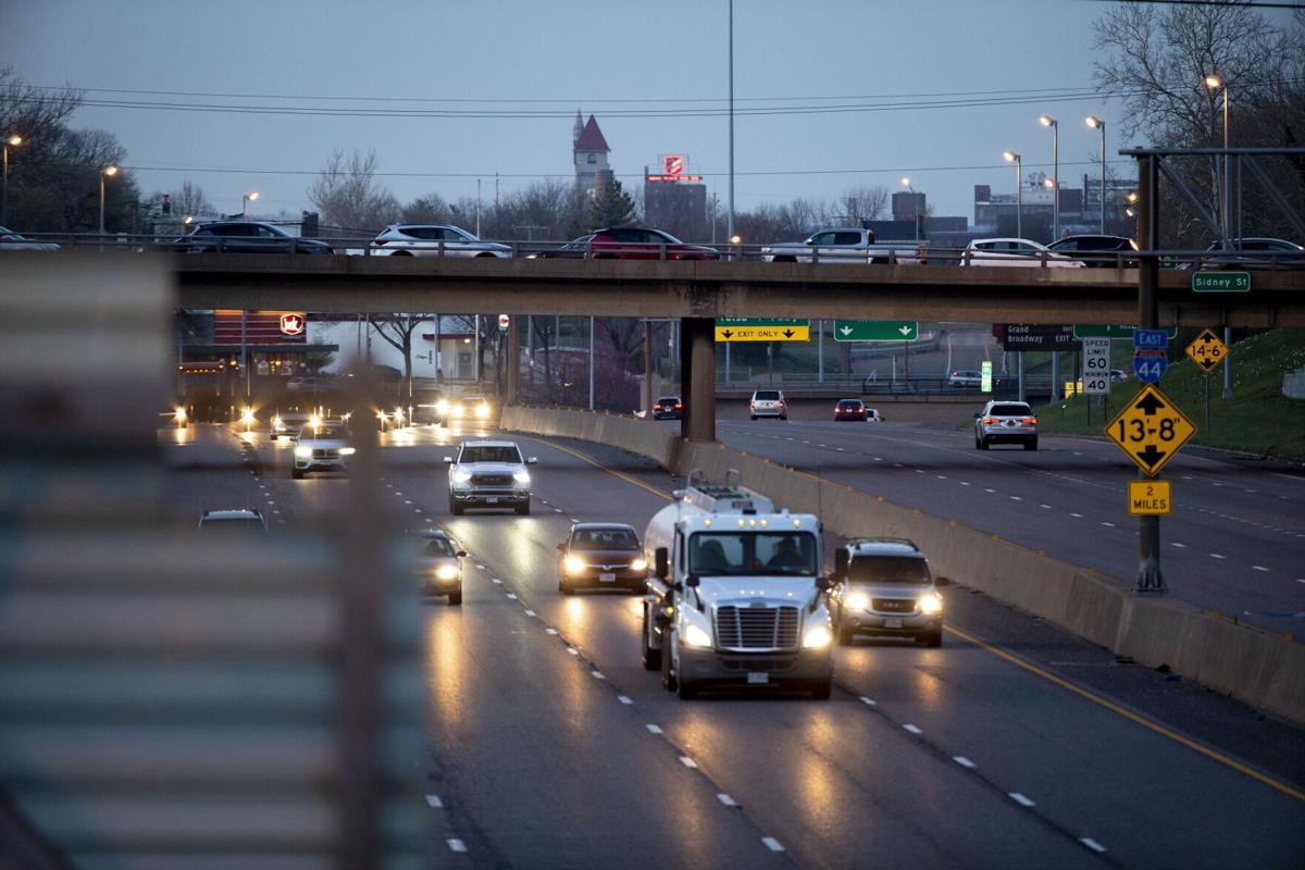 Major lane shifts planned for Monday on I-55 in south St. Louis
