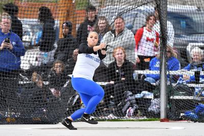 Samantha Kunza is SLU's 1st woman to make track nationals
