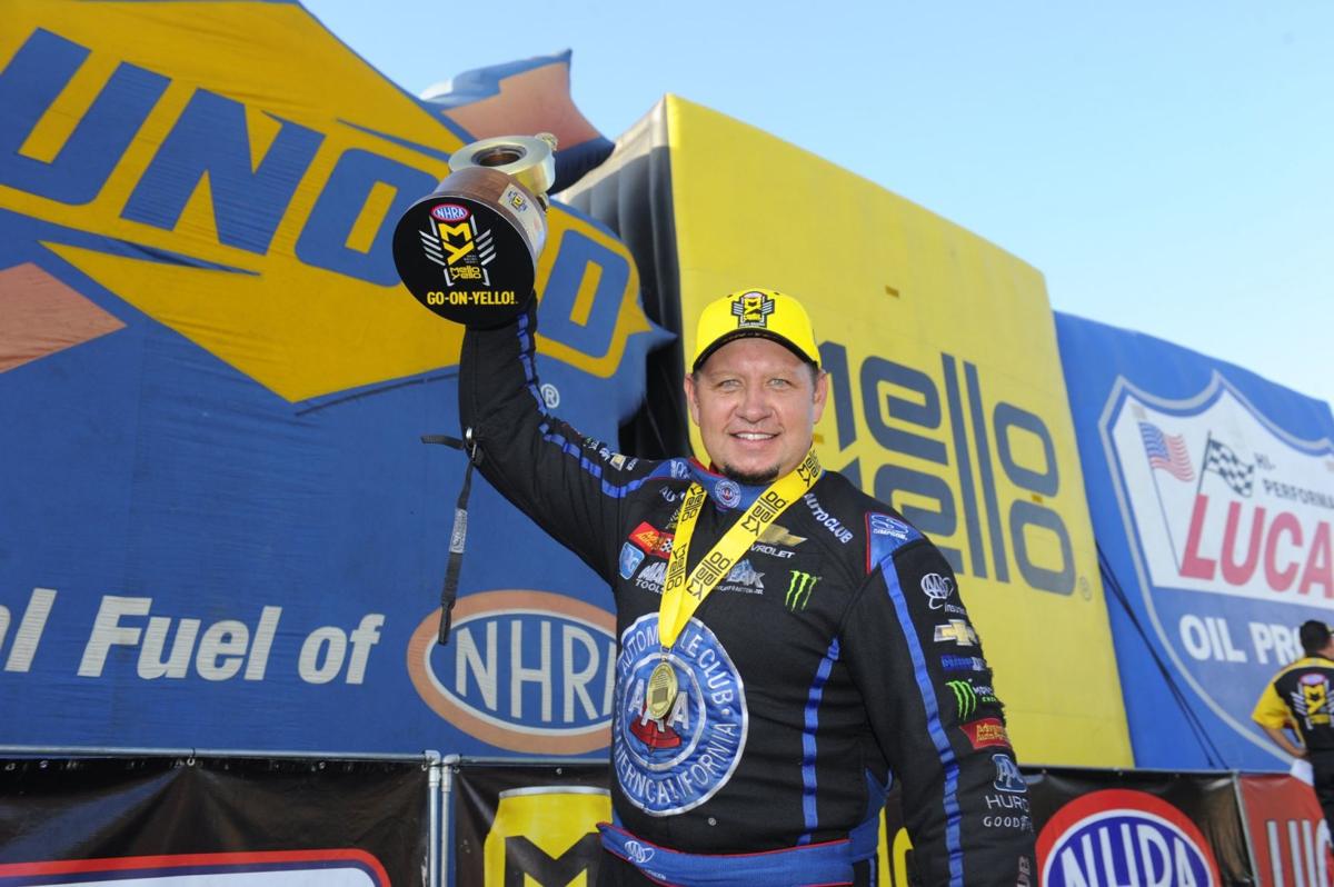 Engine explodes as Hight takes NHRA victory at Gateway