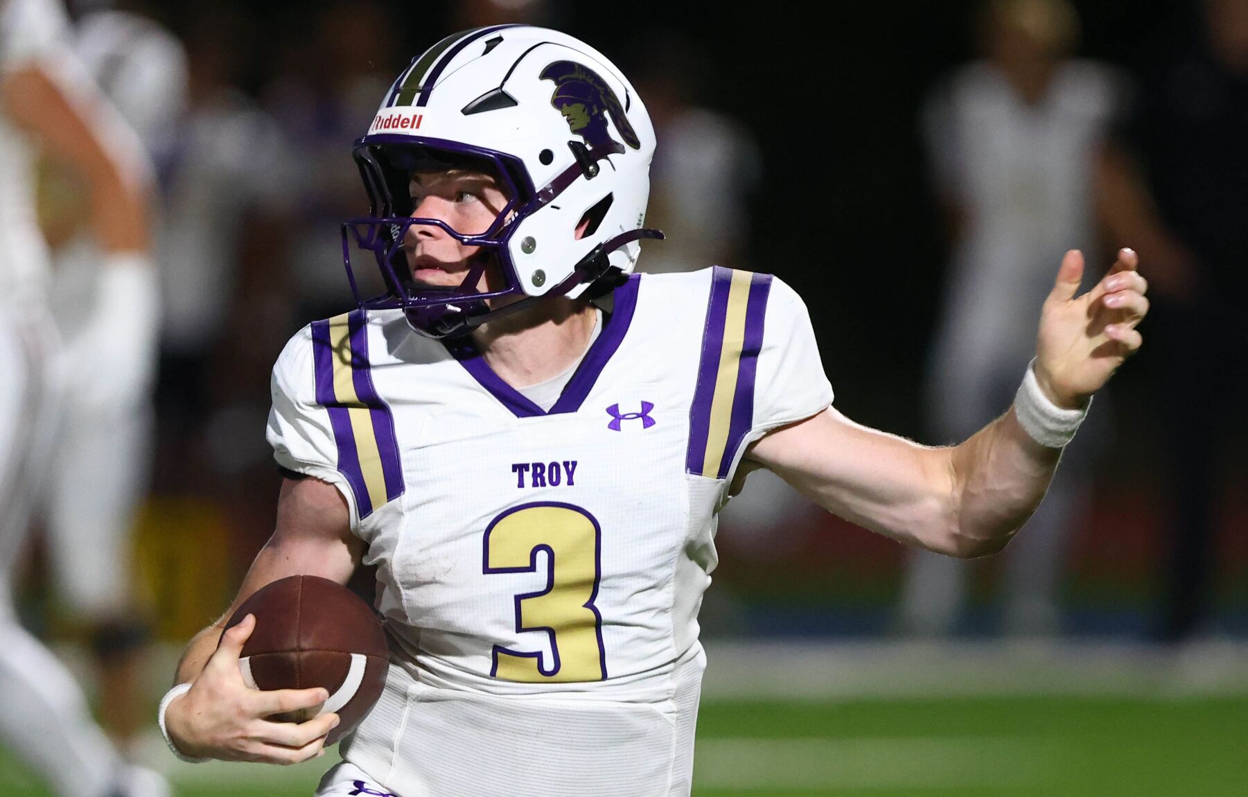 Hunter Humphrey overcomes cramping issues to help guide Troy over Ladue ...