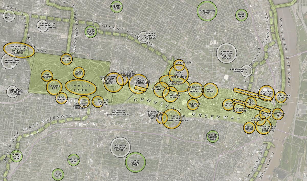 Pick your favorite proposal for St. Louis' new Chouteau Greenway bike ...