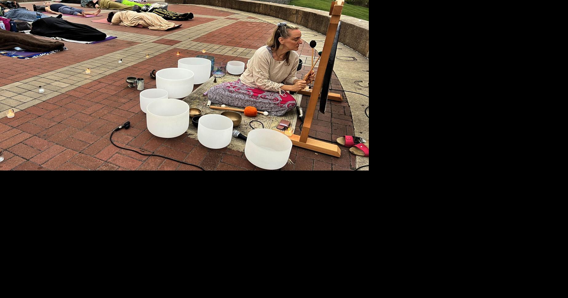 Photos: Soundbath pairs with Fall Equinox at sunrise ceremony in Forest ...