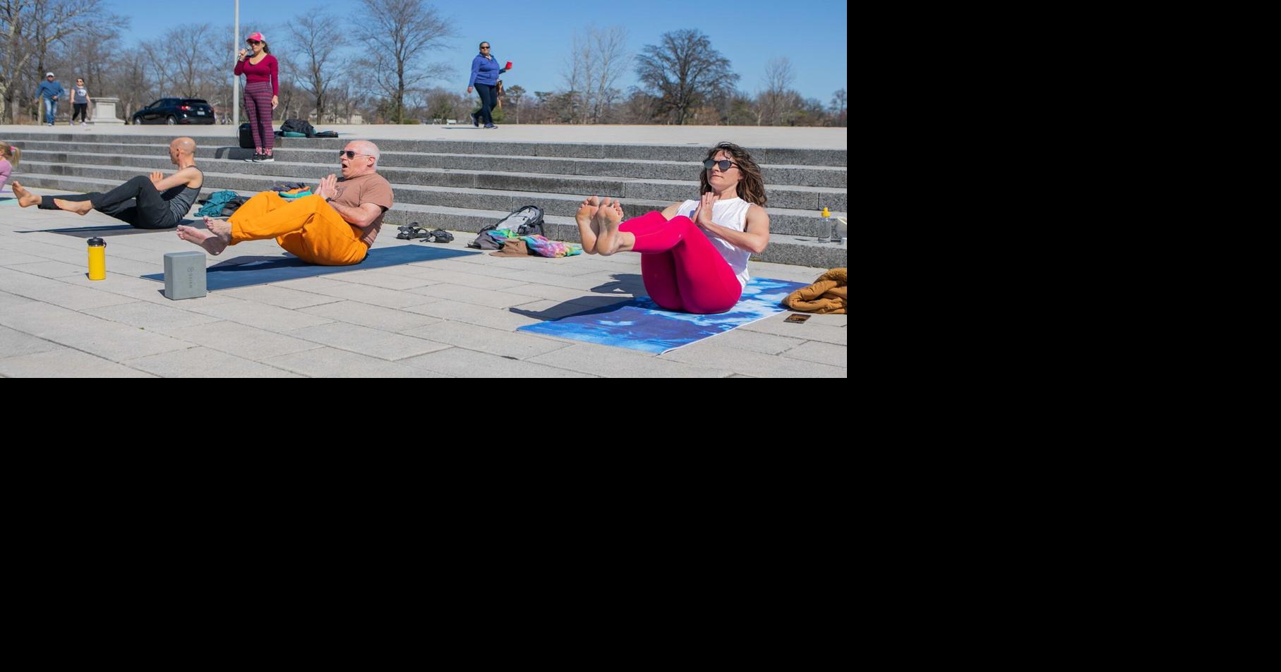 Photos: Residents enjoy recreational activities of the first day of spring