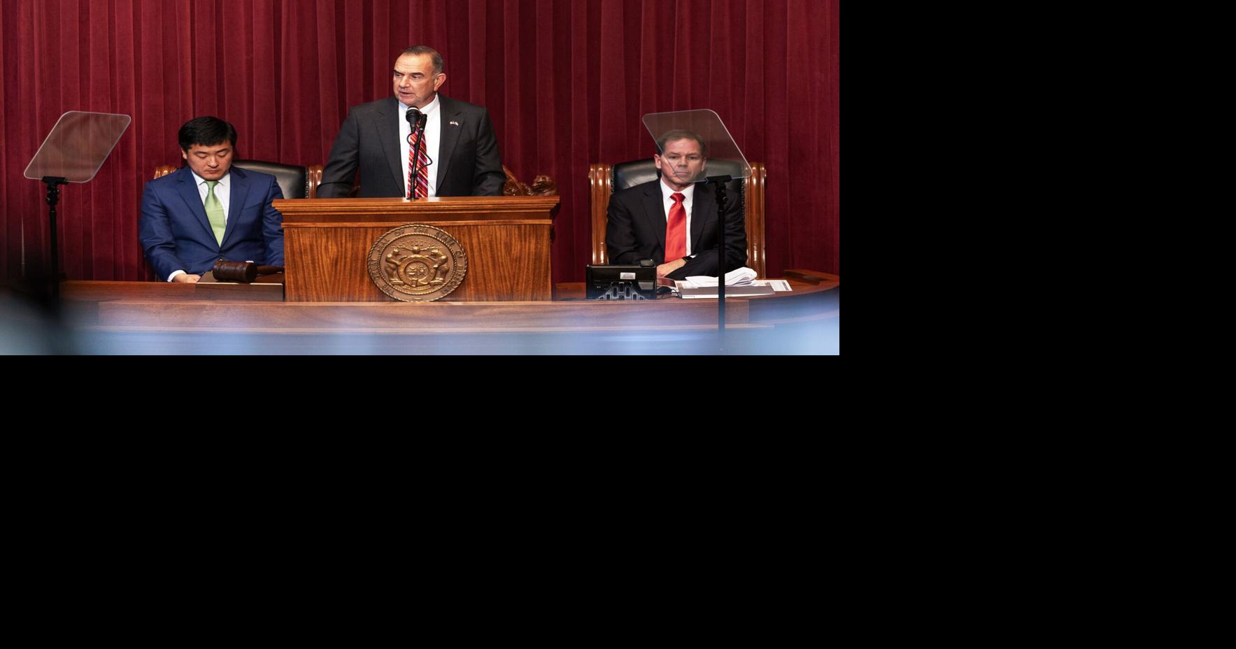 Photos and Videos: Missouri Gov. Mike Kehoe delivers his first State of ...