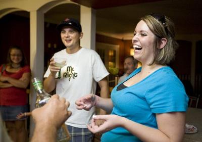 Young woman learns to adjust after a stroke