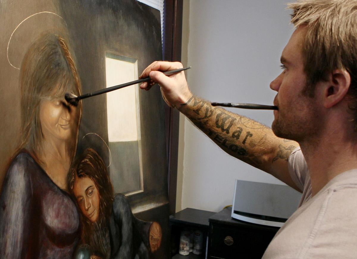 Man's art studio is becoming a haven for healing | Metro | stltoday.com