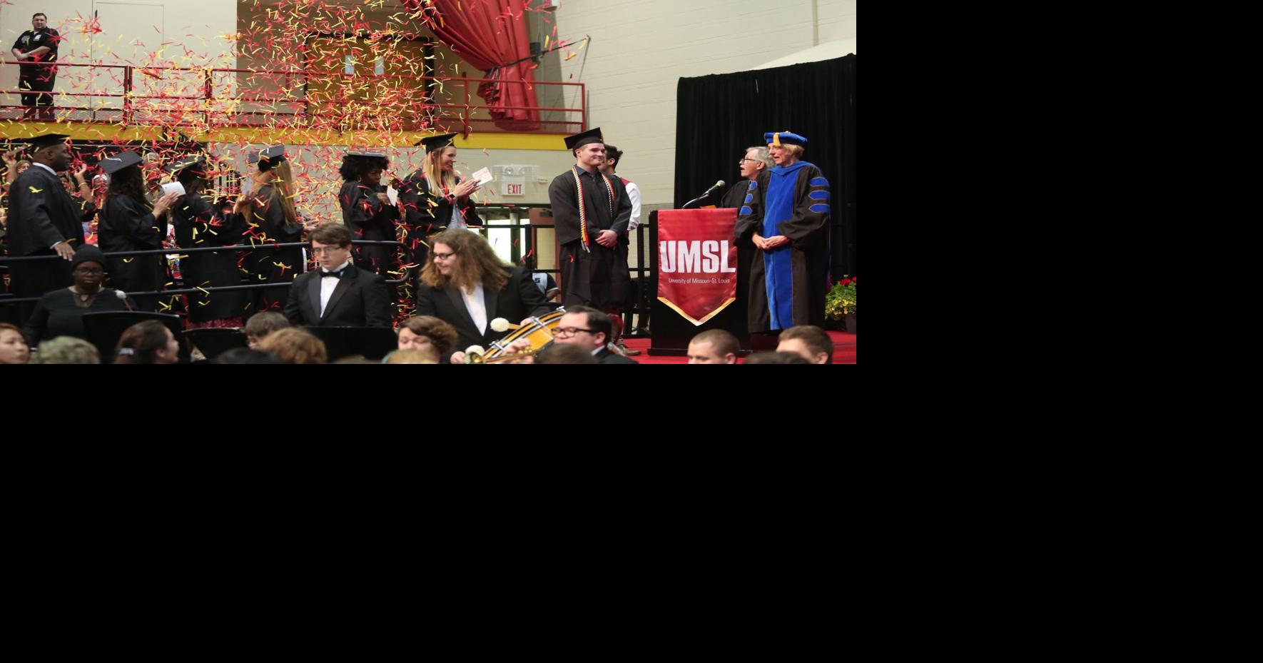 Video: 100,000th graduate walks across the stage at UMSL