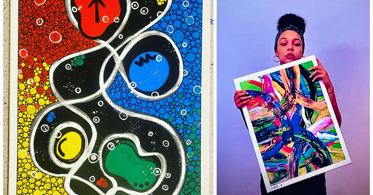 Made in St. Louis: Abstract art is antidote to perfectionist tendencies