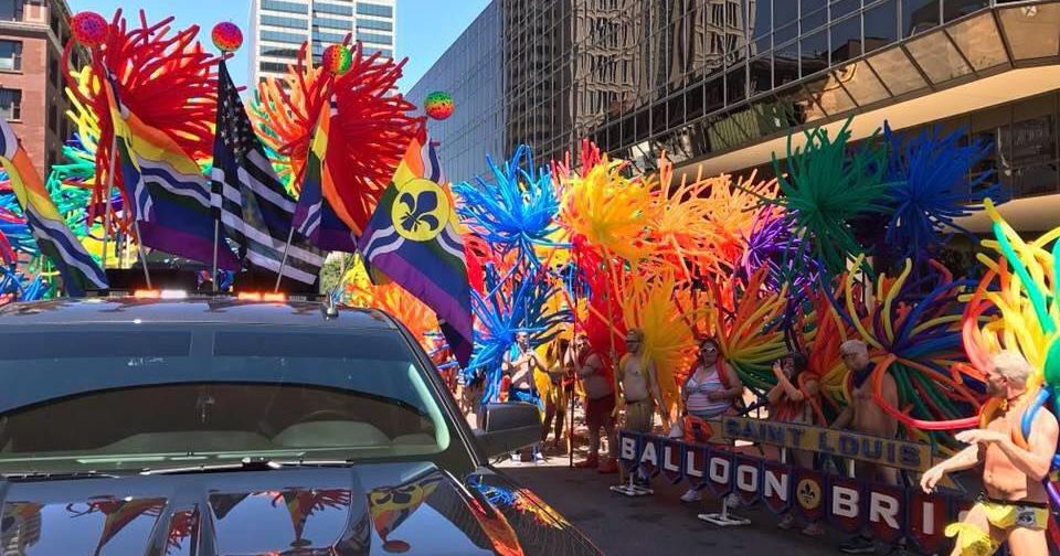 Blue Lives Matter flag unfurls a controversy at St. Louis PrideFest parade