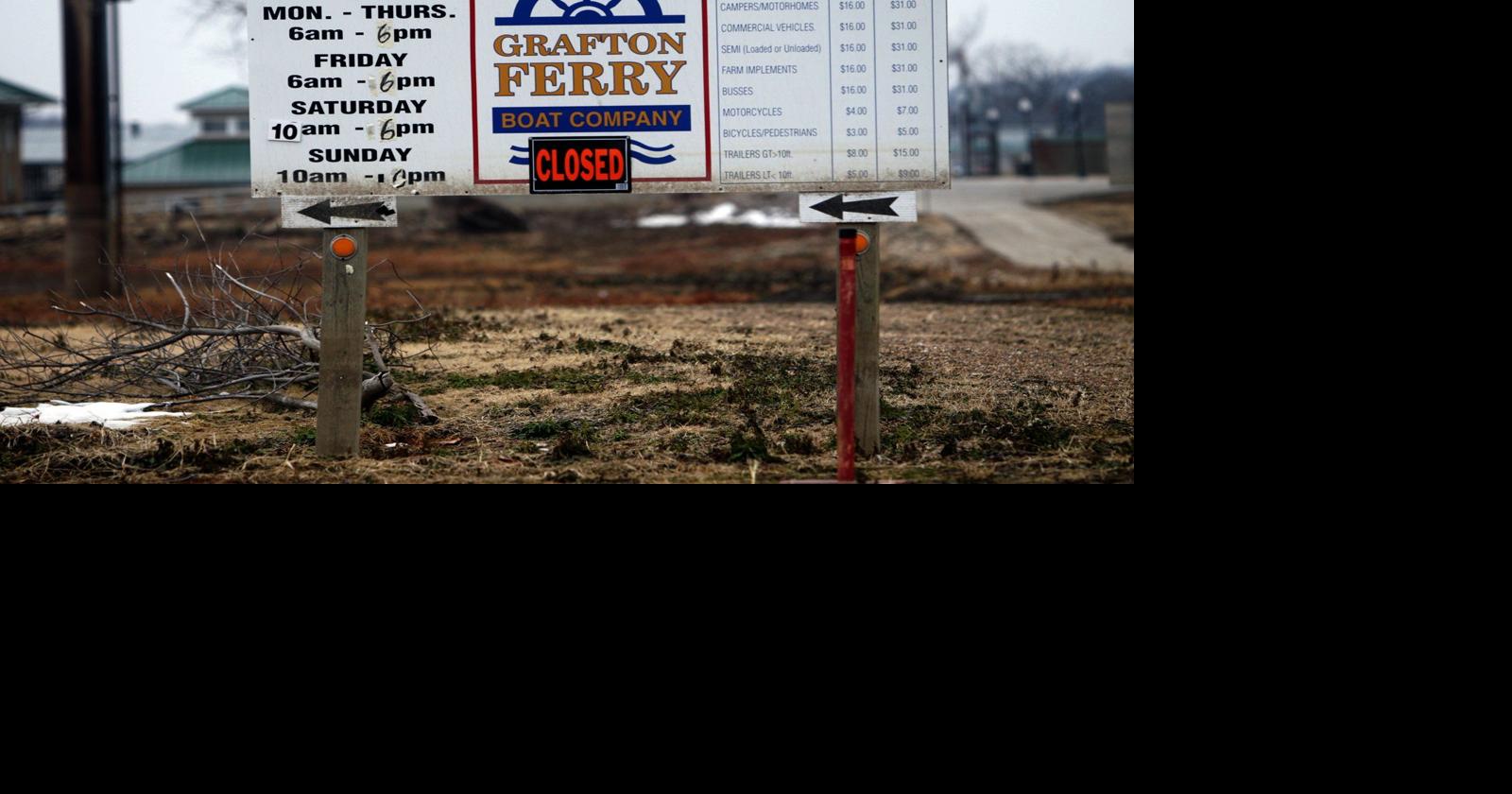 Grafton Ferry closing blamed on silt