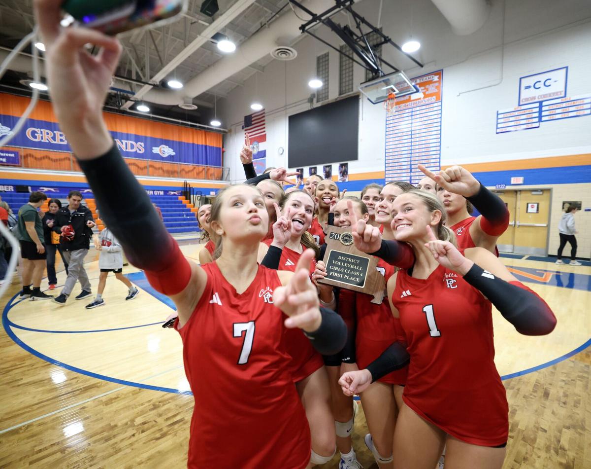 Class 4 District 3 girls volleyball final: Parkway Central def. John ...