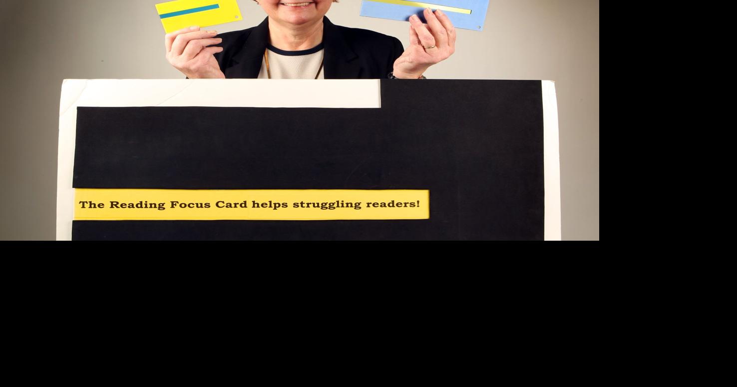 Reading card helps students focus on learning