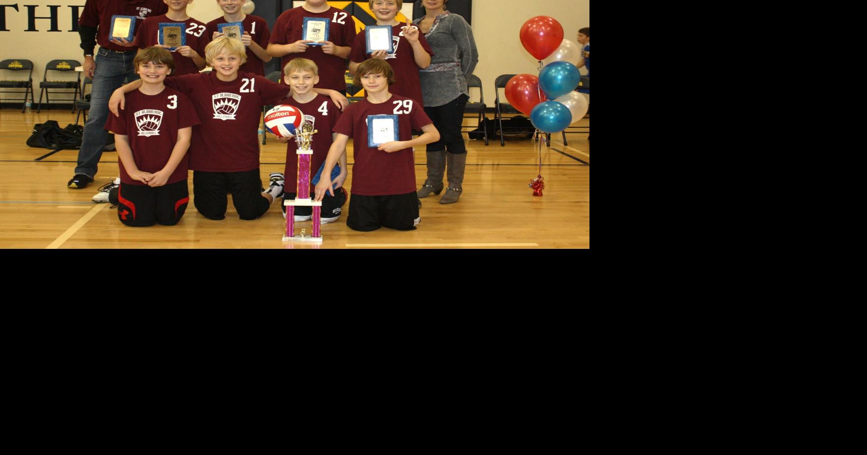 St. Alban Roe wins volleyball title