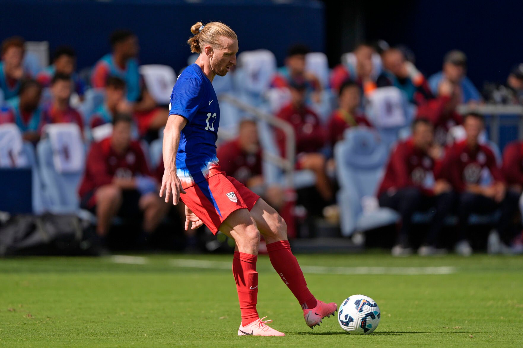 Back in the US, Tim Ream's game is the same in any country