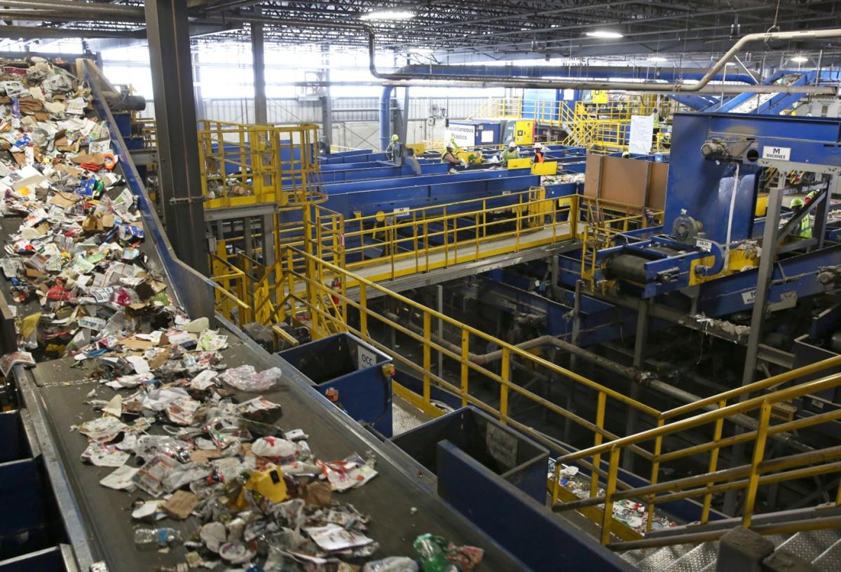 Recycling plant sorts through St. Louis castoffs