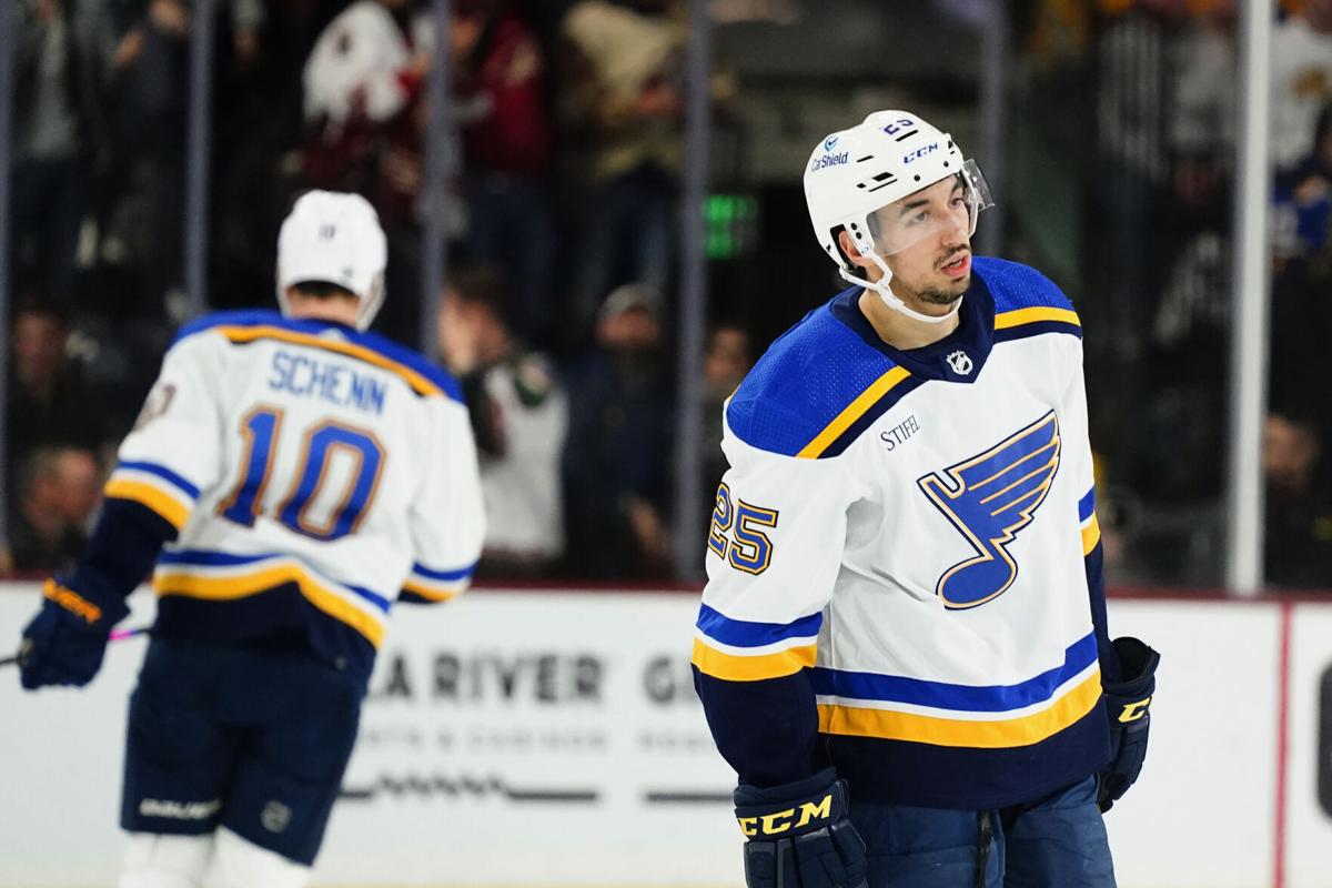 Quick hits: Blues collapse in the desert, lose 5-0 to Coyotes