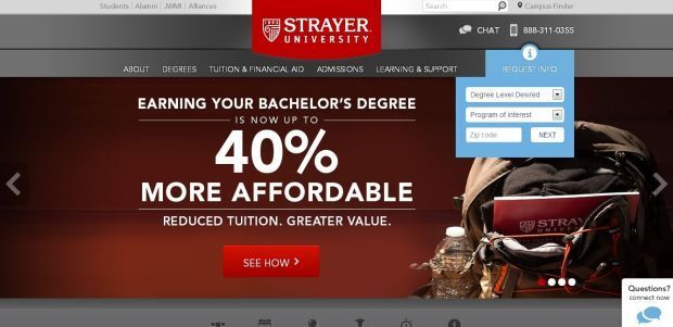 Strayer Education lowers tuition while cutting jobs and campuses
