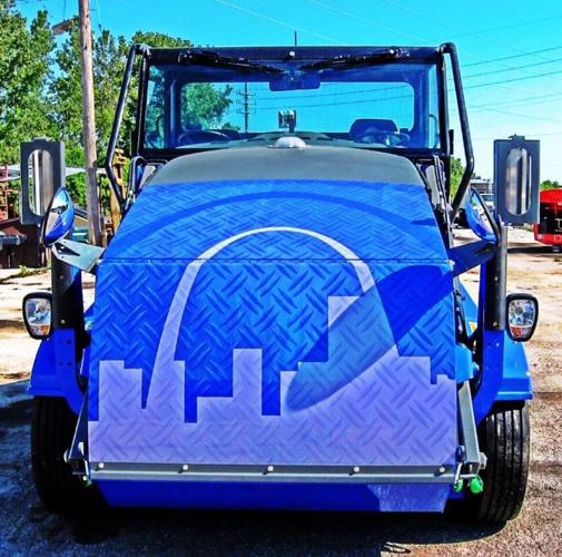 City crews get artistic with designs for fleet of street sweepers