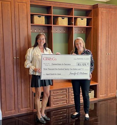 Saint Louis Closet Co. Donates $3,125.00 for Connections to Success ...