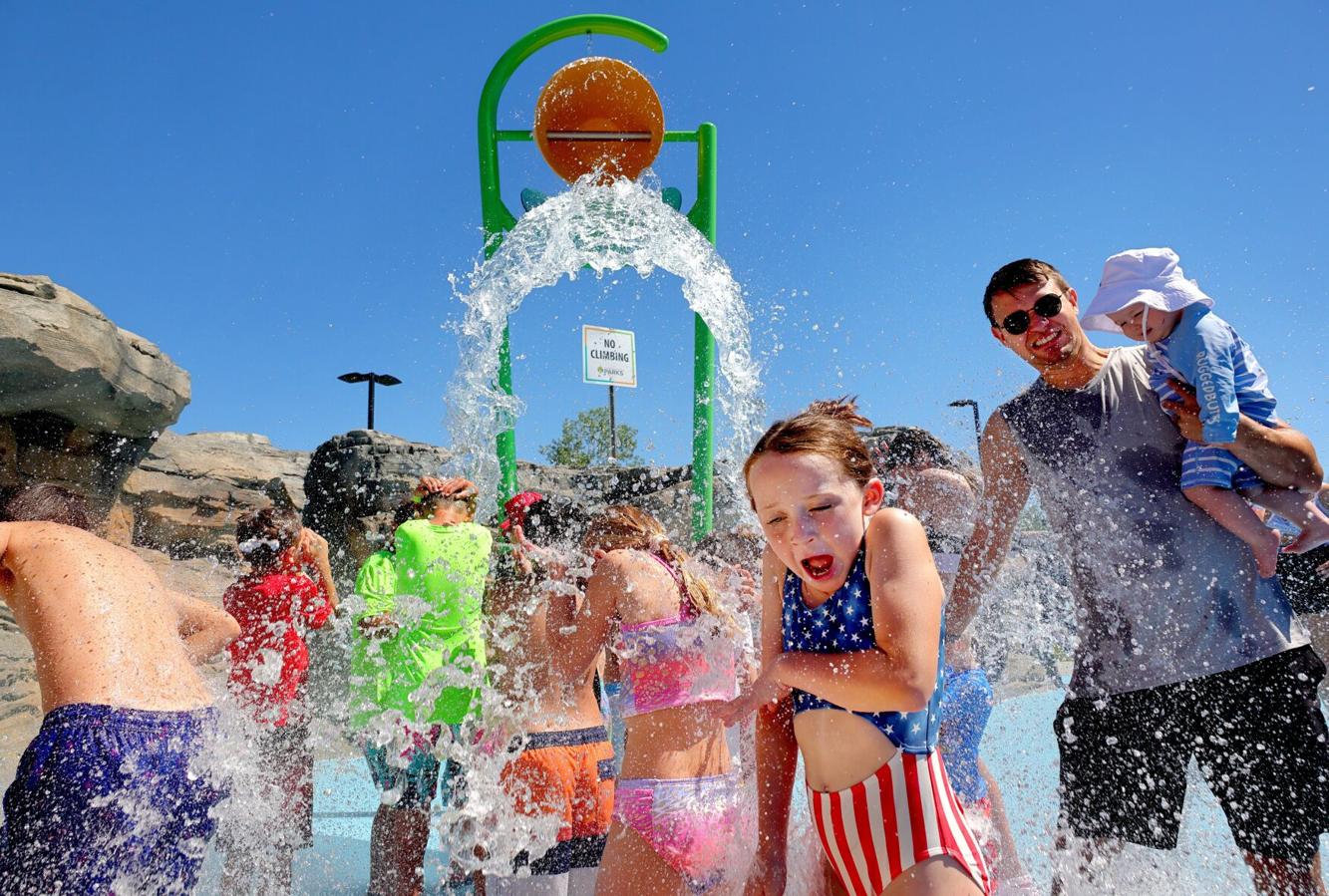 Photos: New splash pad open at Kinetic Park in Dardenne Prairie