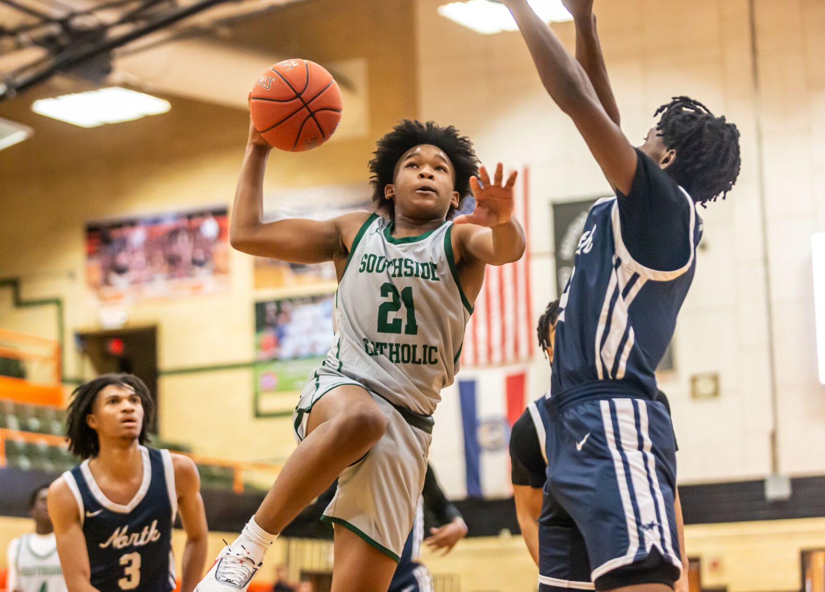 22nd Webster Classic consolation semifinal: St. Mary's 77, McCluer North 60