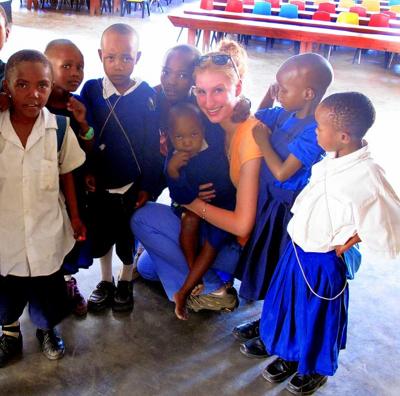Student talks about her effort to help end hunger