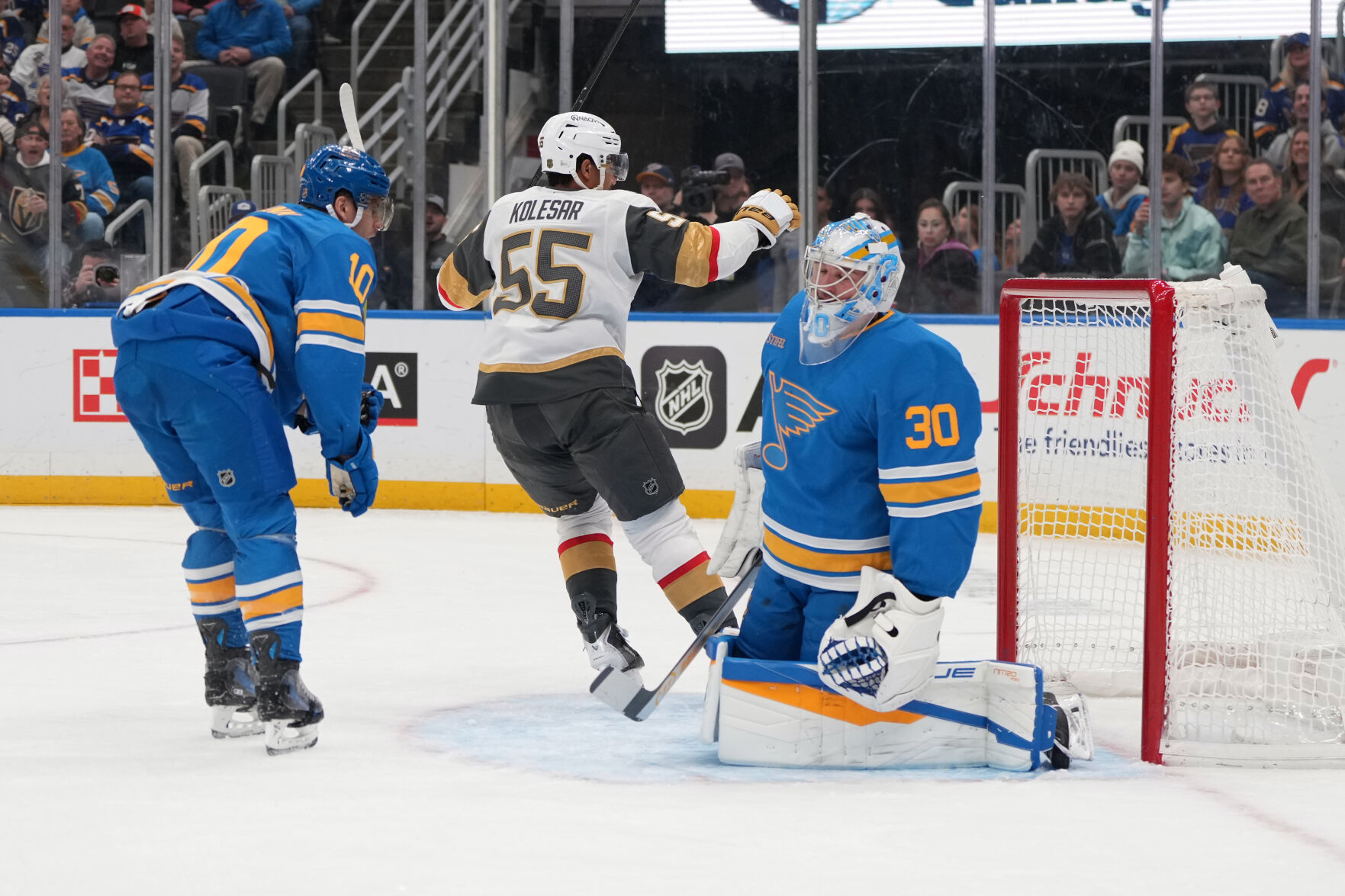 Golden Knights Blues Hockey