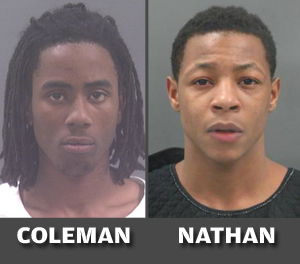 Mario Coleman and Ledale Nathan Jr.