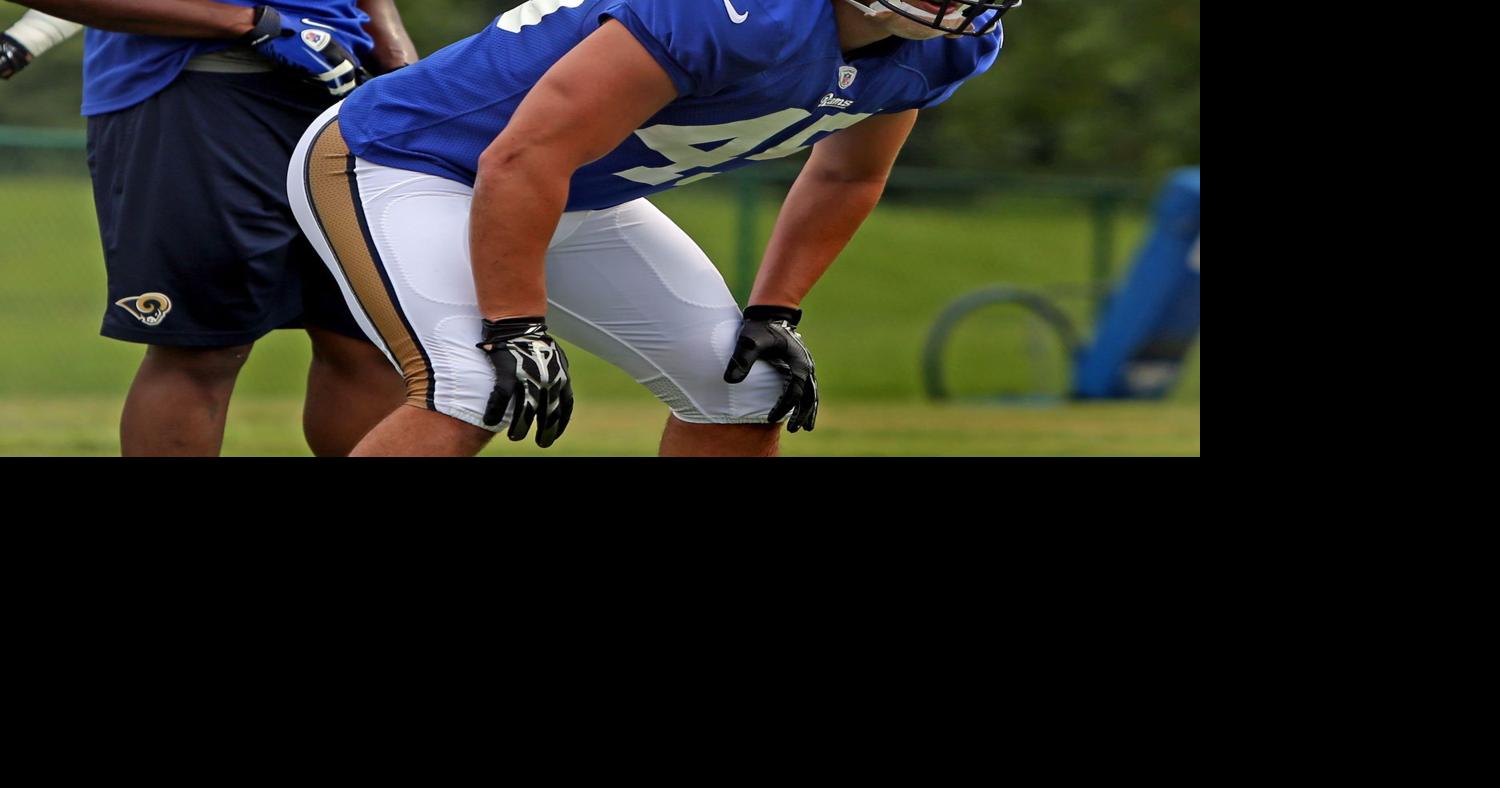 Rams notebook: Rookie Laskey will not shy from contact