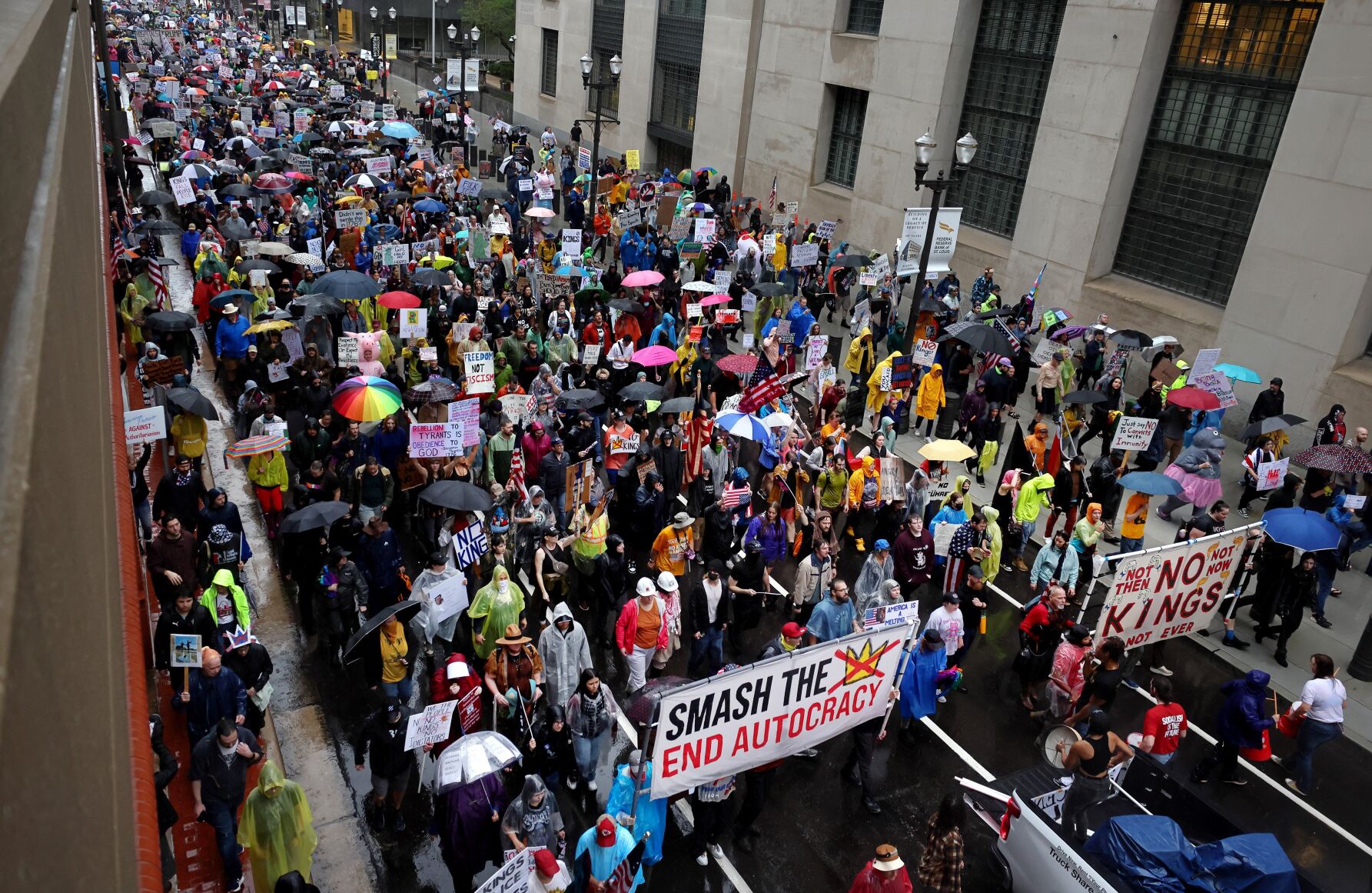 Photos: No Kings protest in downtown St. Louis