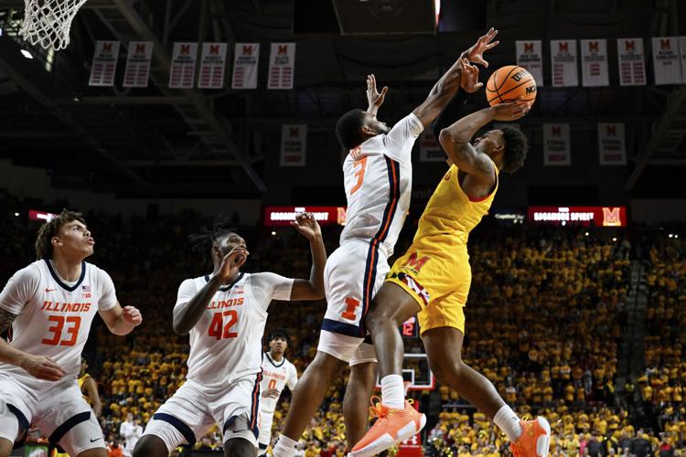 Illinois vs. Maryland basketball video highlights, score, live updates