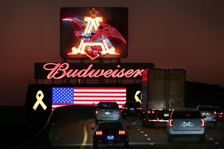 Iconic Budweiser eagle’s lighted wings flap again