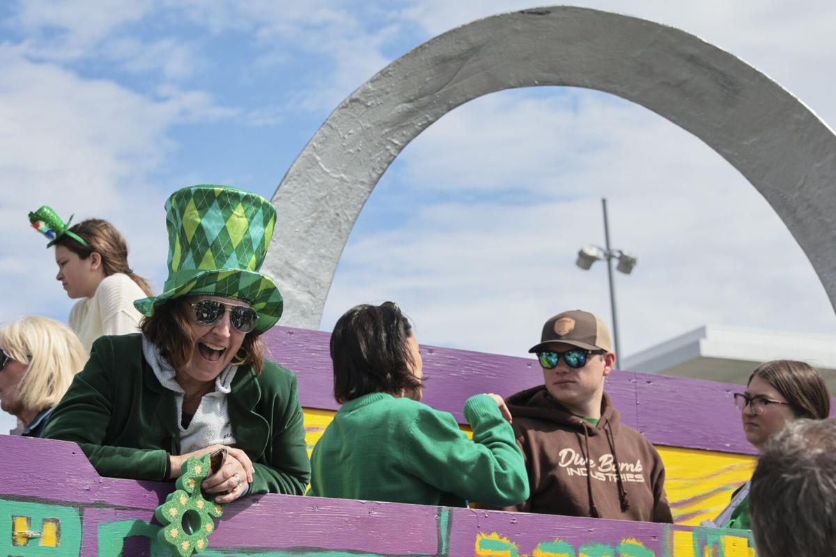 St. Patrick's Day Parade floats through Downtown