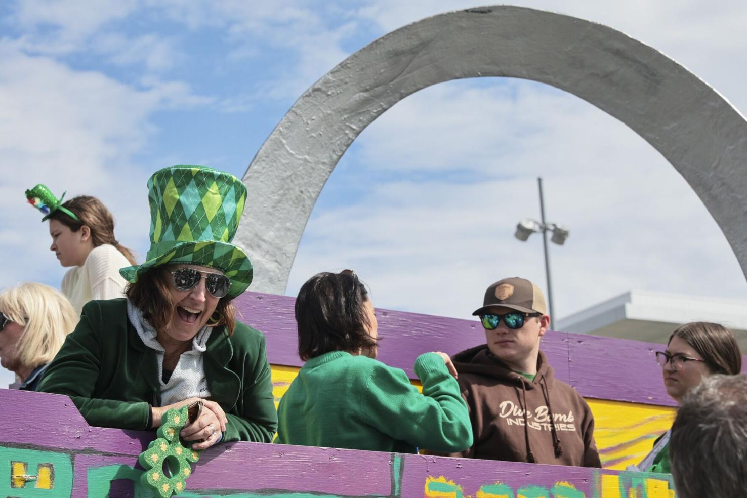 St. Patrick's Day Parade floats through Downtown