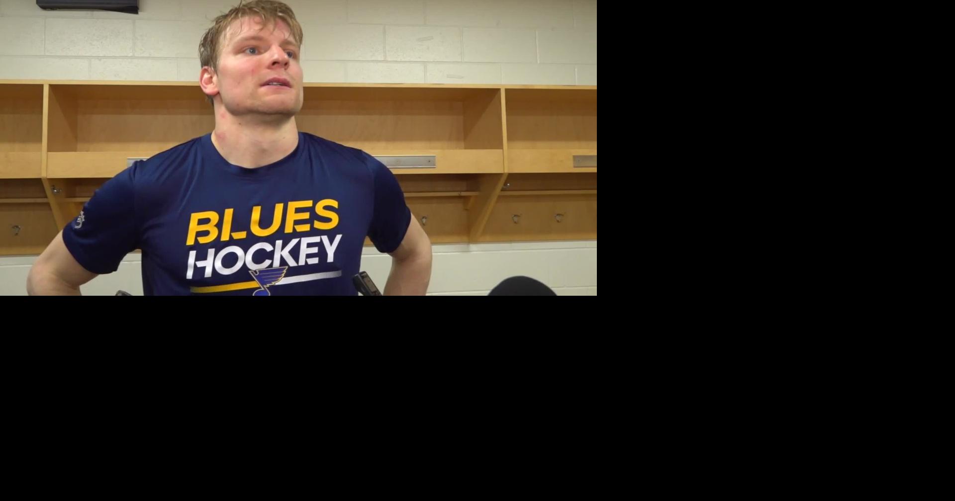 Colton Parayko: 'Not a great season series' for Blues vs. Sharks