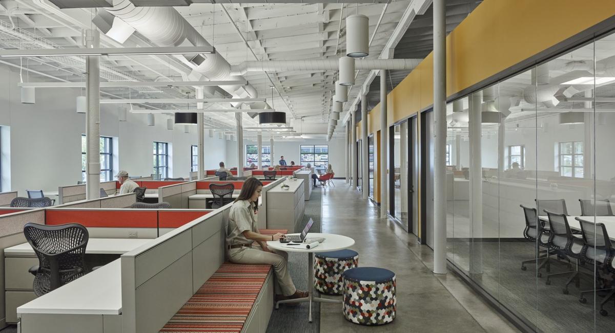 HOK converted warehouse to office space for Tyson Foods | Business ...