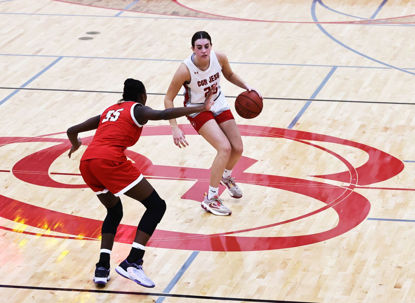 Lauren Ortwerth finds new role in helping Cor Jesu roll past Ursuline