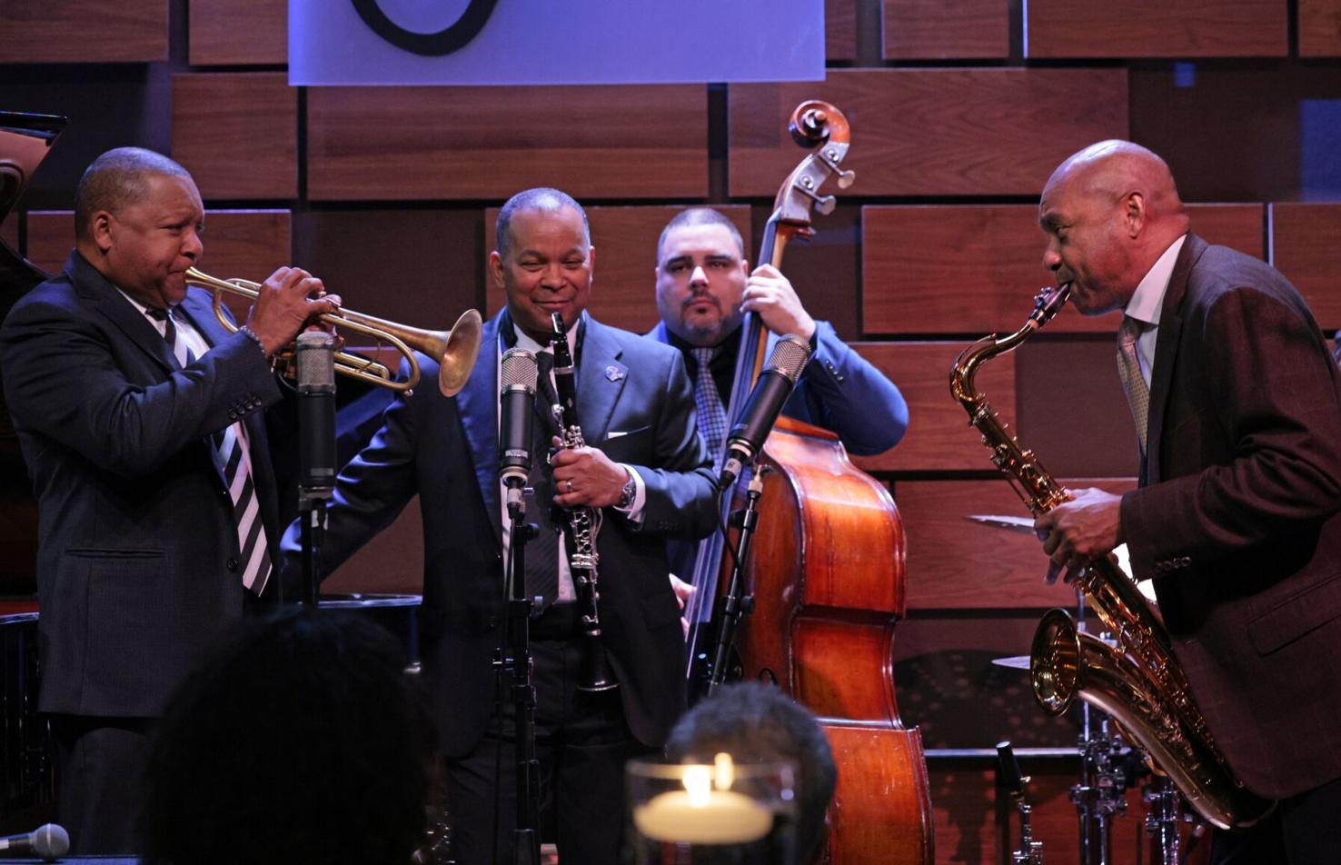 Marsalis Brothers perform in rare performance together in St. Louis