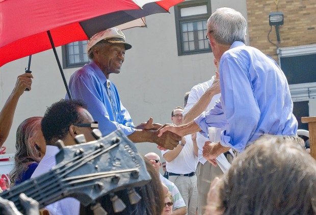 Special day for Chuck Berry at the Delmar Loop