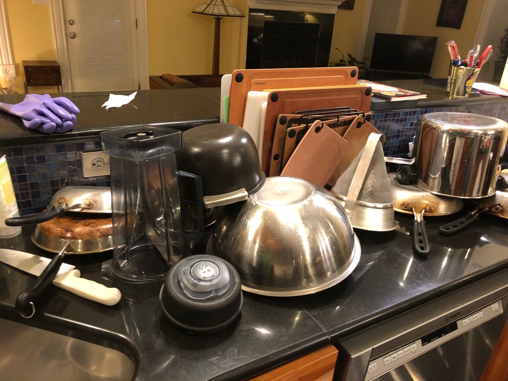 Neman: It's not the cooking that gets you, it's the cleaning