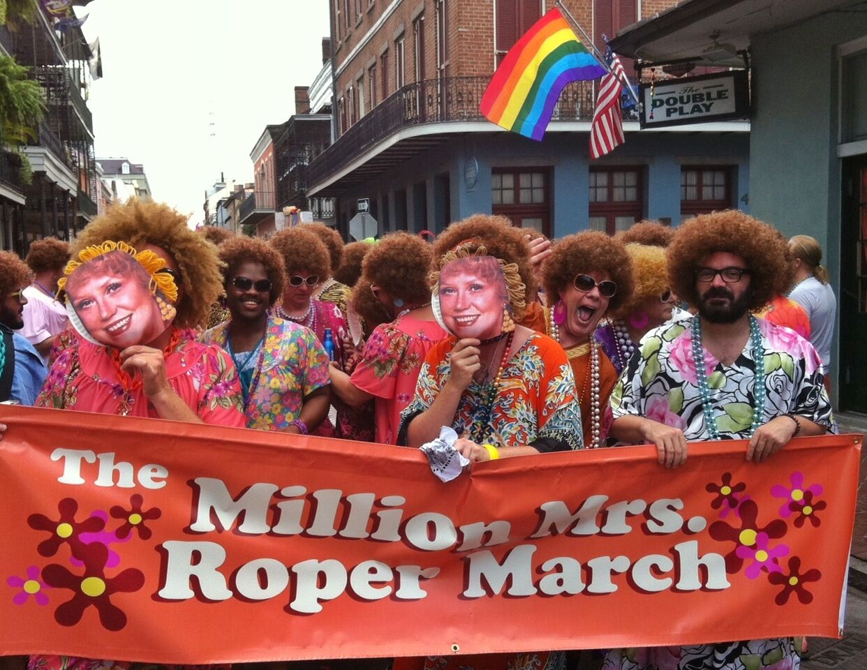St. Louis turns out big, red and curly for Mrs. Roper, of 'Three's ...