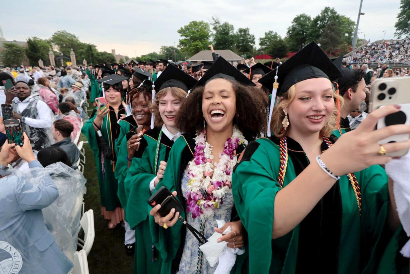 Pomp and Circumstance at Washington University commencement ceremony