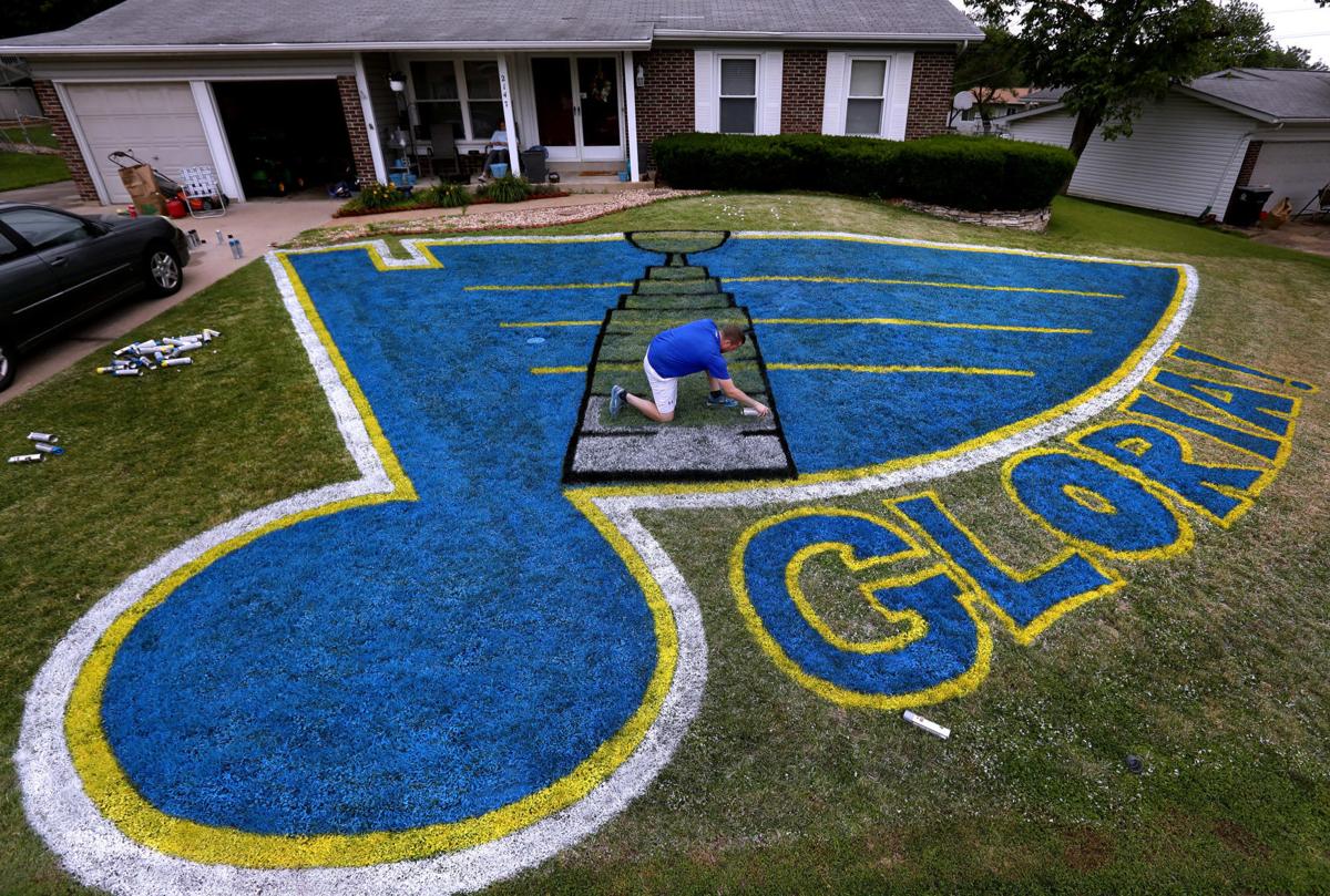 The parade kicks off at noon, St. Louis, to celebrate the St. Louis Blues