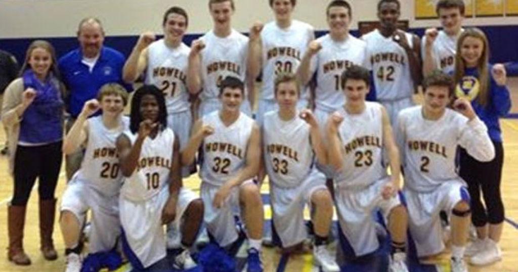JV basketball team has perfect record