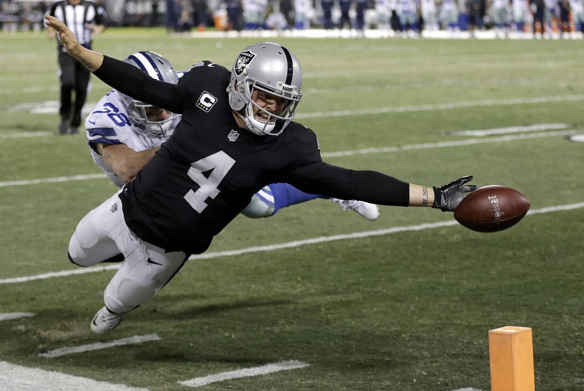 NFL roundup: Cowboys beat Raiders; Jaguars clinch playoff spot