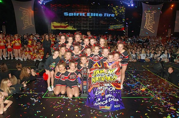 Spirit Elite Cheerleading brings home 3 national championships