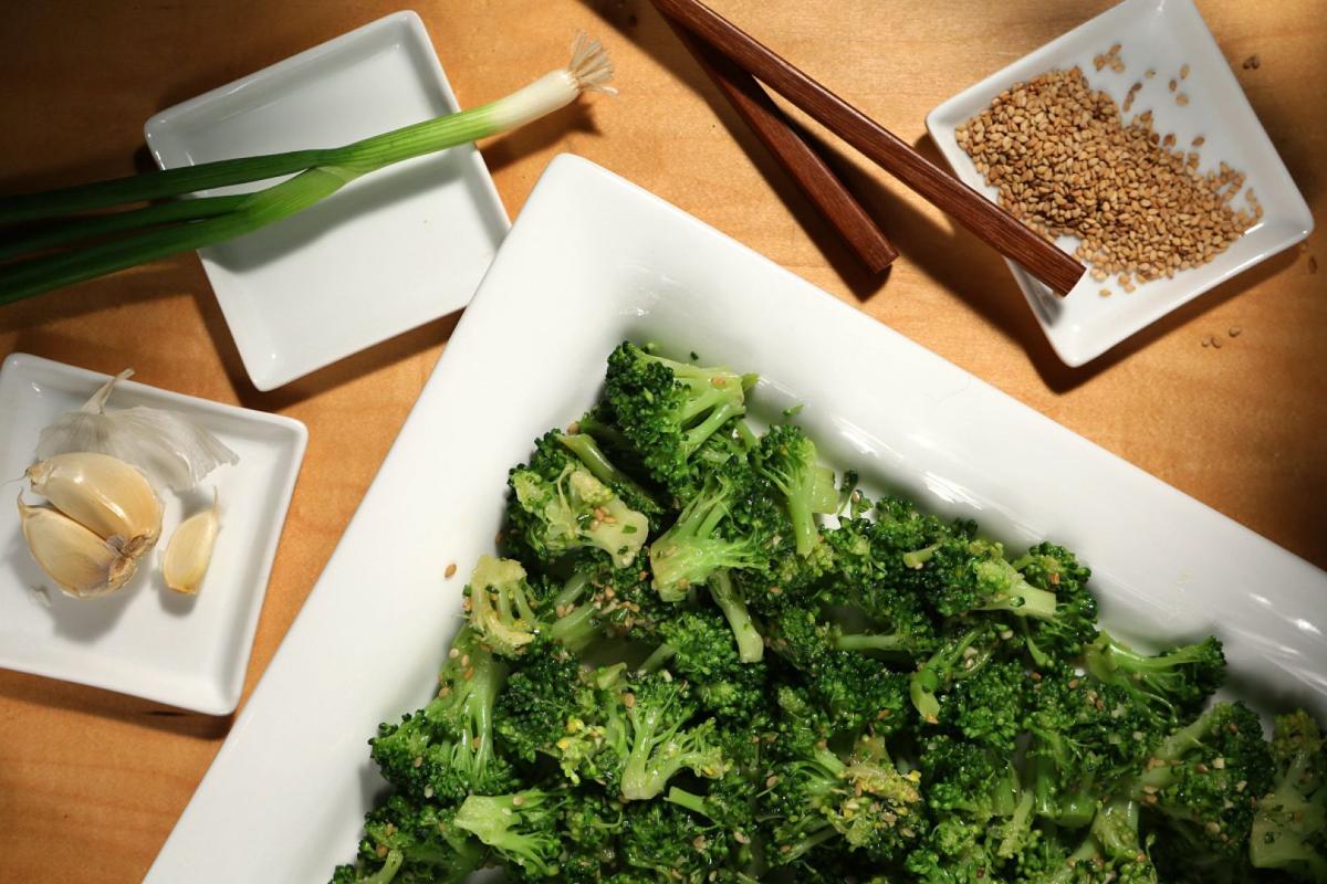 Cold Sesame Broccoli